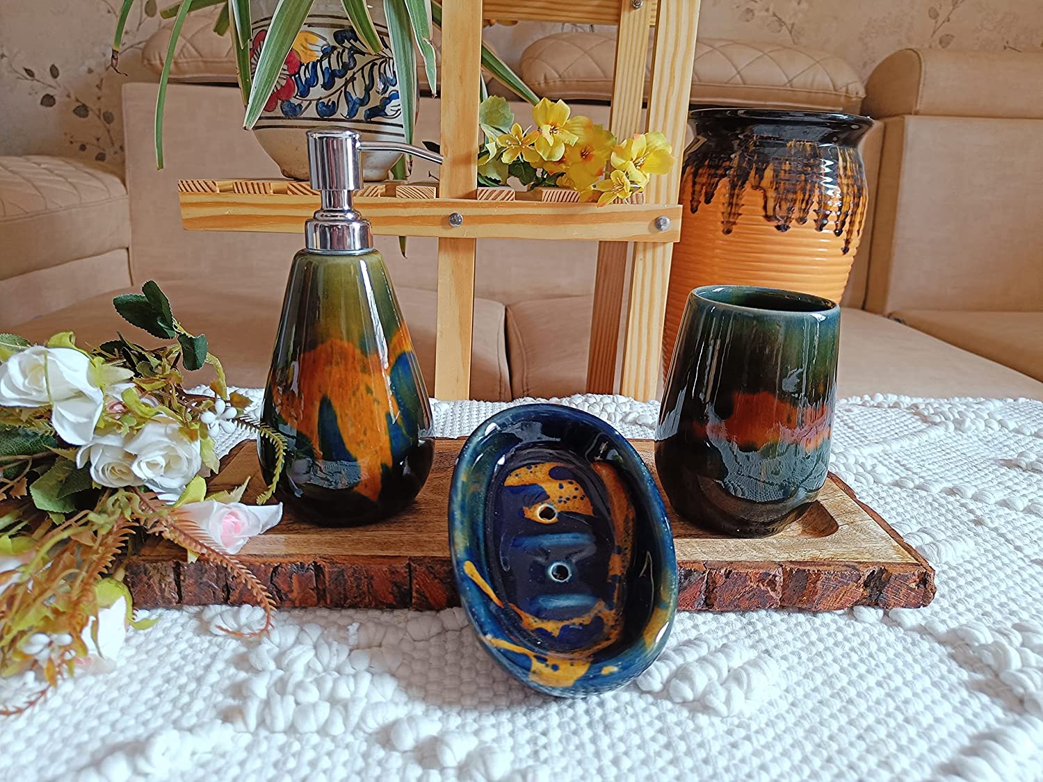Ceramic Pots & Planters, Bathroom Sets, Kitchenware – Niyara
